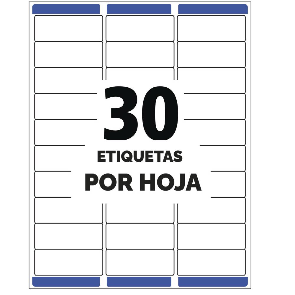 Plantilla De Etiqueta Avery 5260