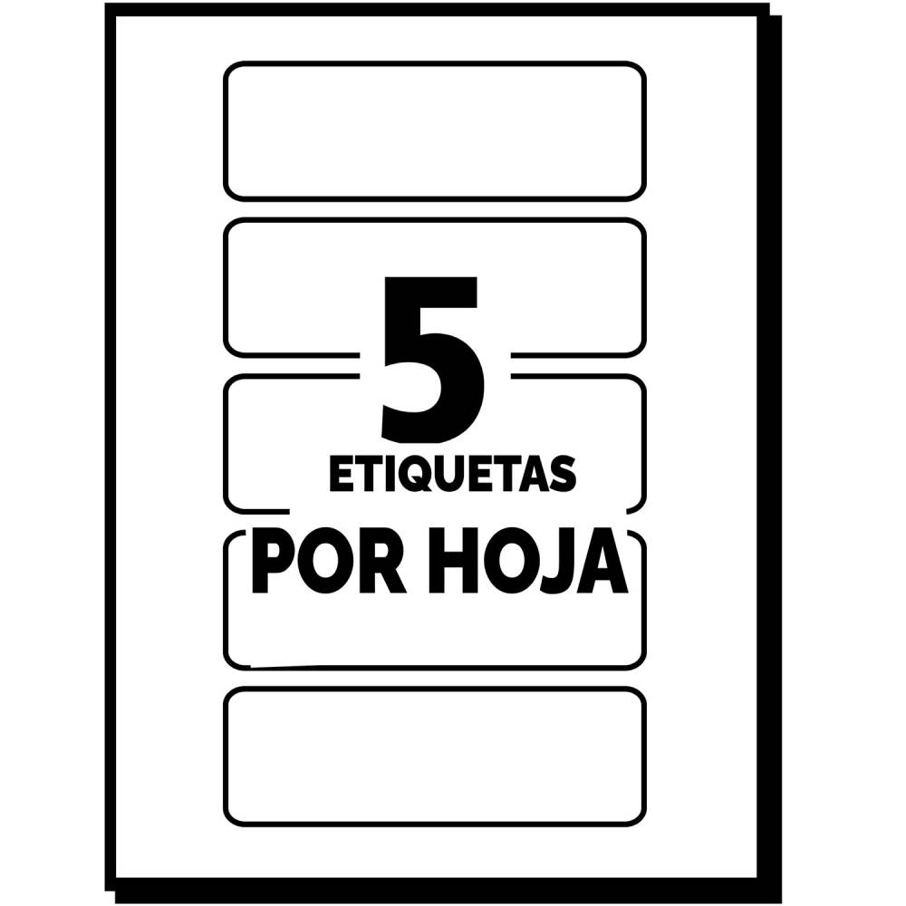Plantilla De Etiqueta Avery 4x6 Avery | Producto #5434