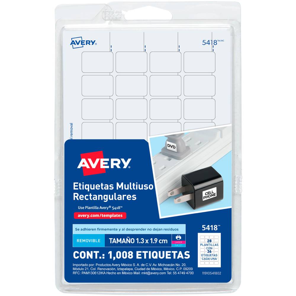 Plantilla De Etiqueta Avery 4x6 Avery | Producto #5434