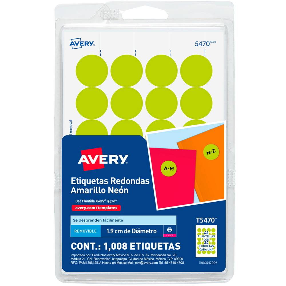 Plantilla De Etiqueta Avery 4x6 Avery | Producto #5434