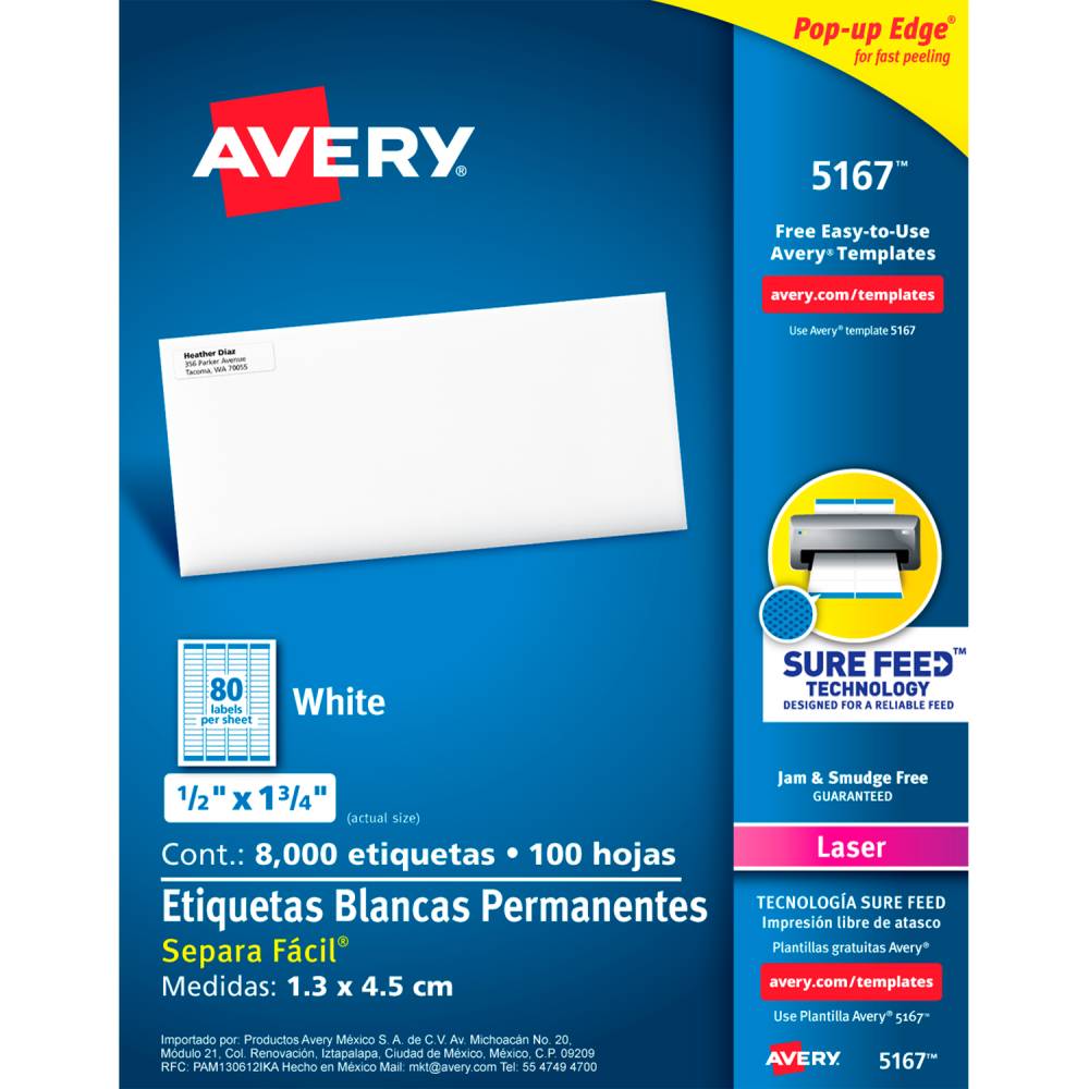 Avery | Producto #5167